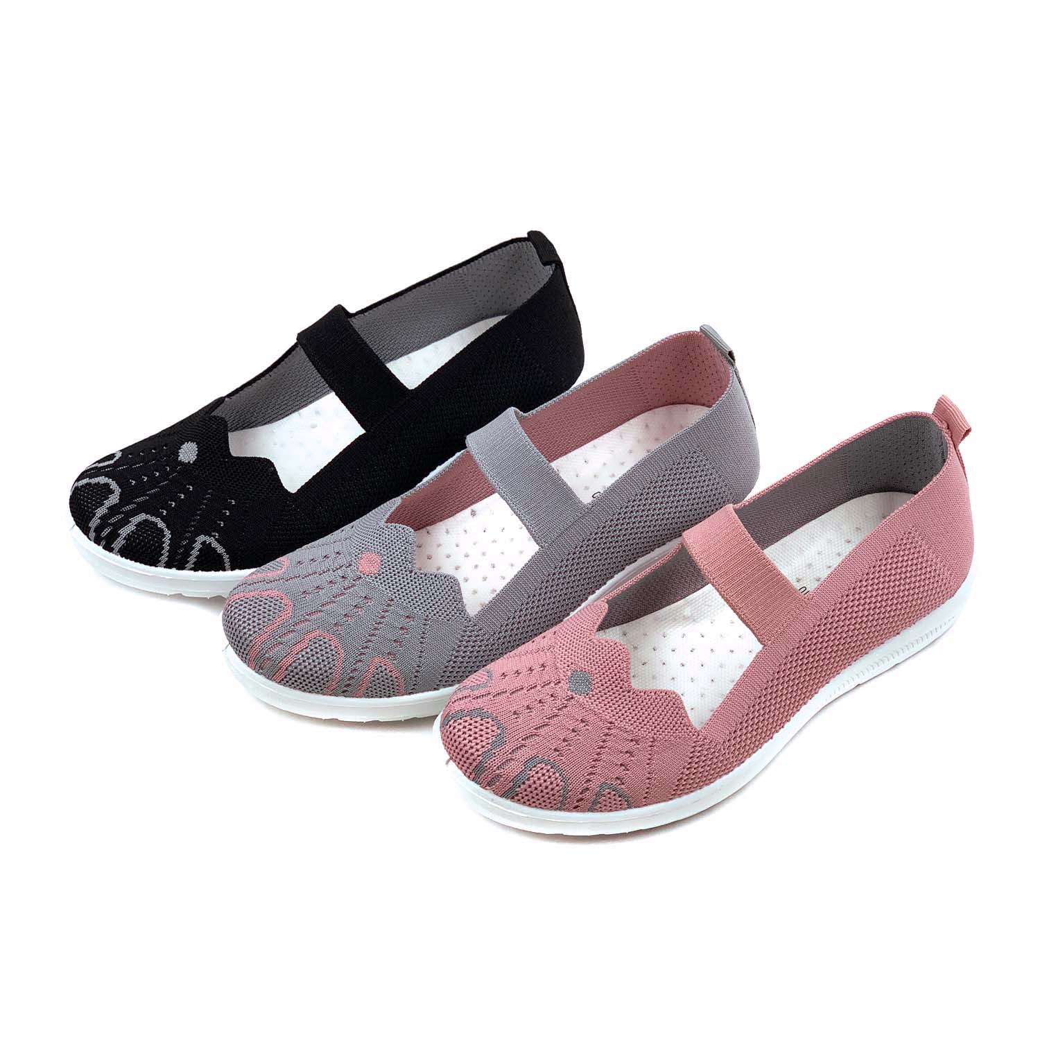 VERN'S Fashion Women Breathable Walking Pump Shoes - S43021910